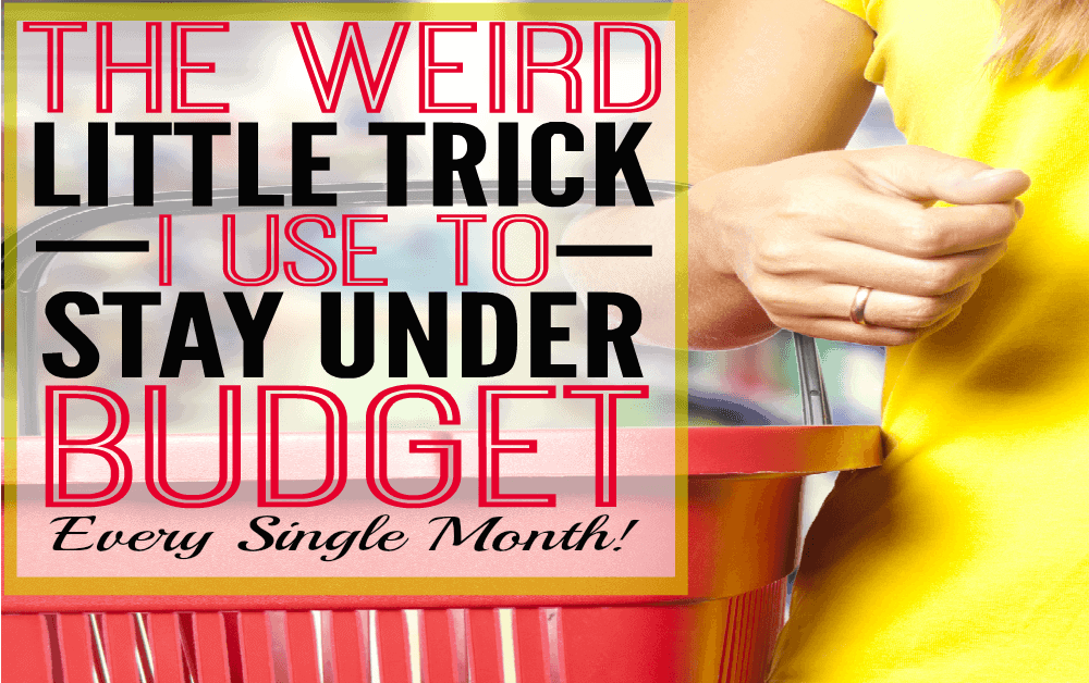 One Weird Trick to Stay Under Budget (Every Single Month!) - The Busy ...
