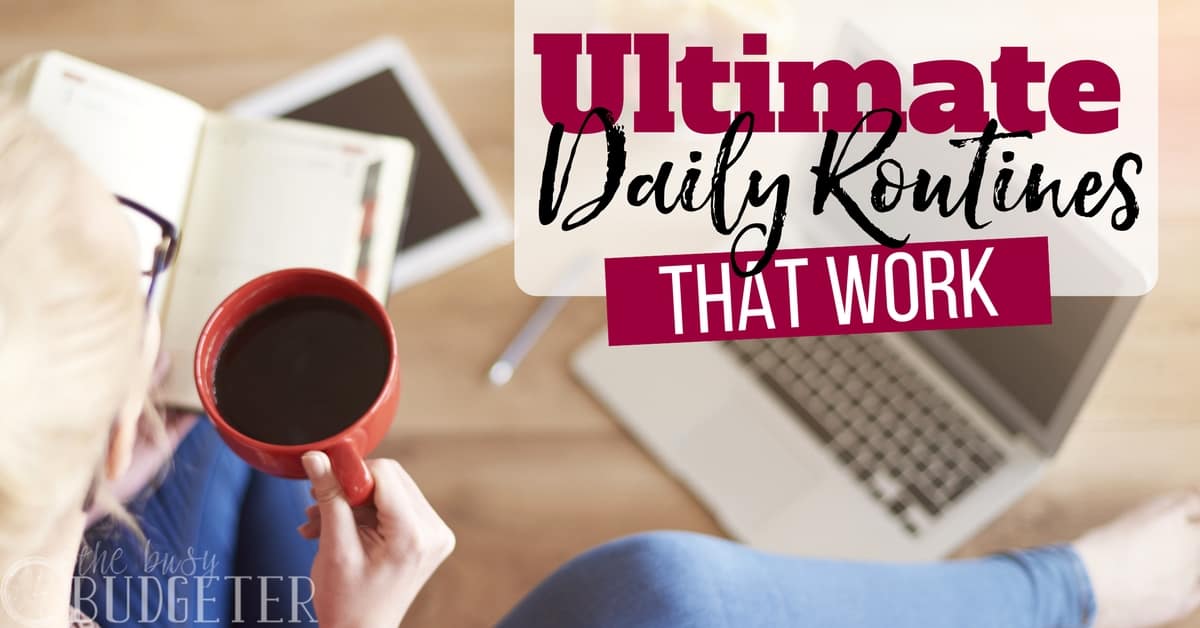 Ultimate Daily Routines: A Guide to Creating a Daily Routine That Works ...